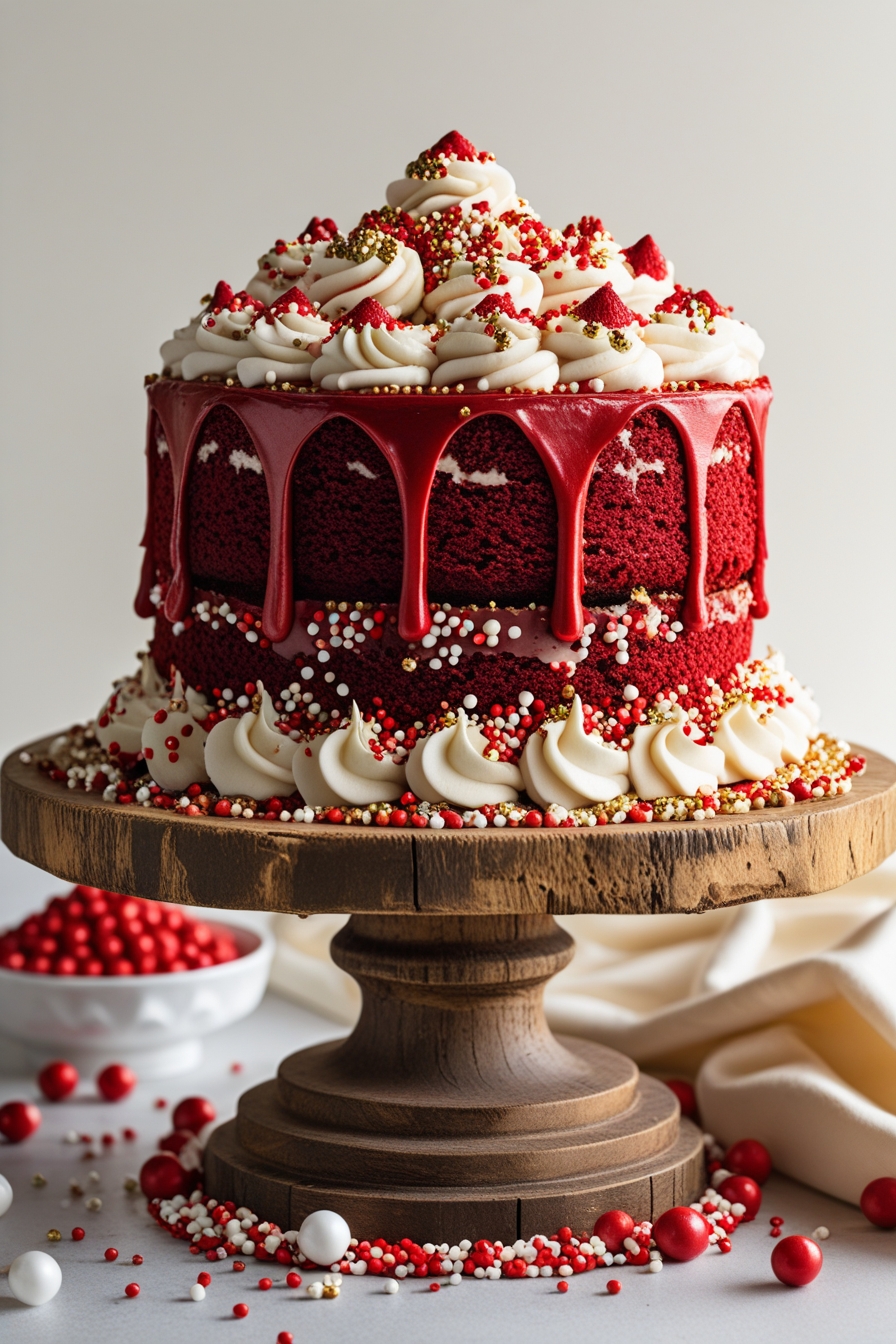 50+ Creative Red Velvet Cake Decoration Ideas for Every Occasion - CakeRe