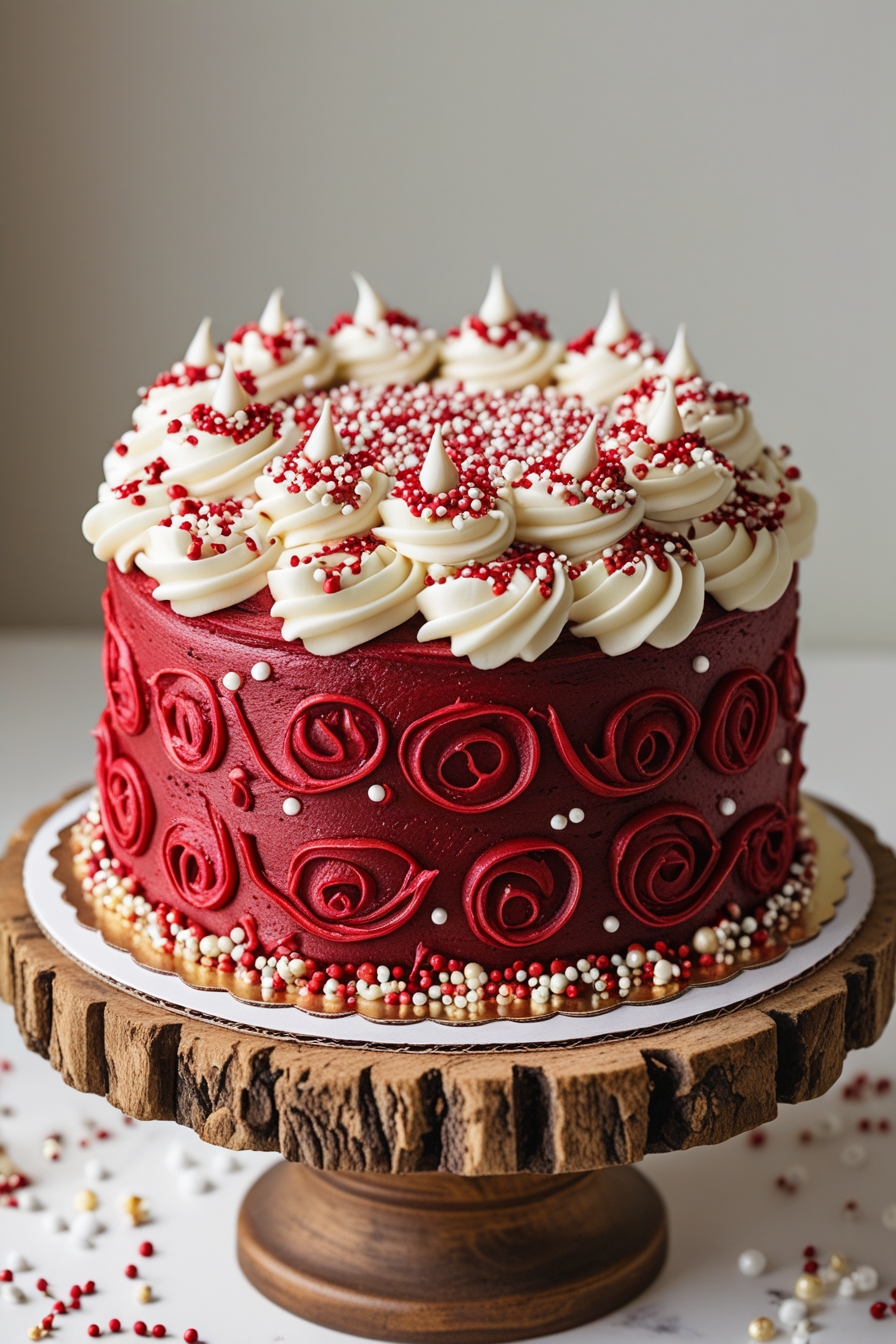 50+ Creative Red Velvet Cake Decoration Ideas for Every Occasion - CakeRe