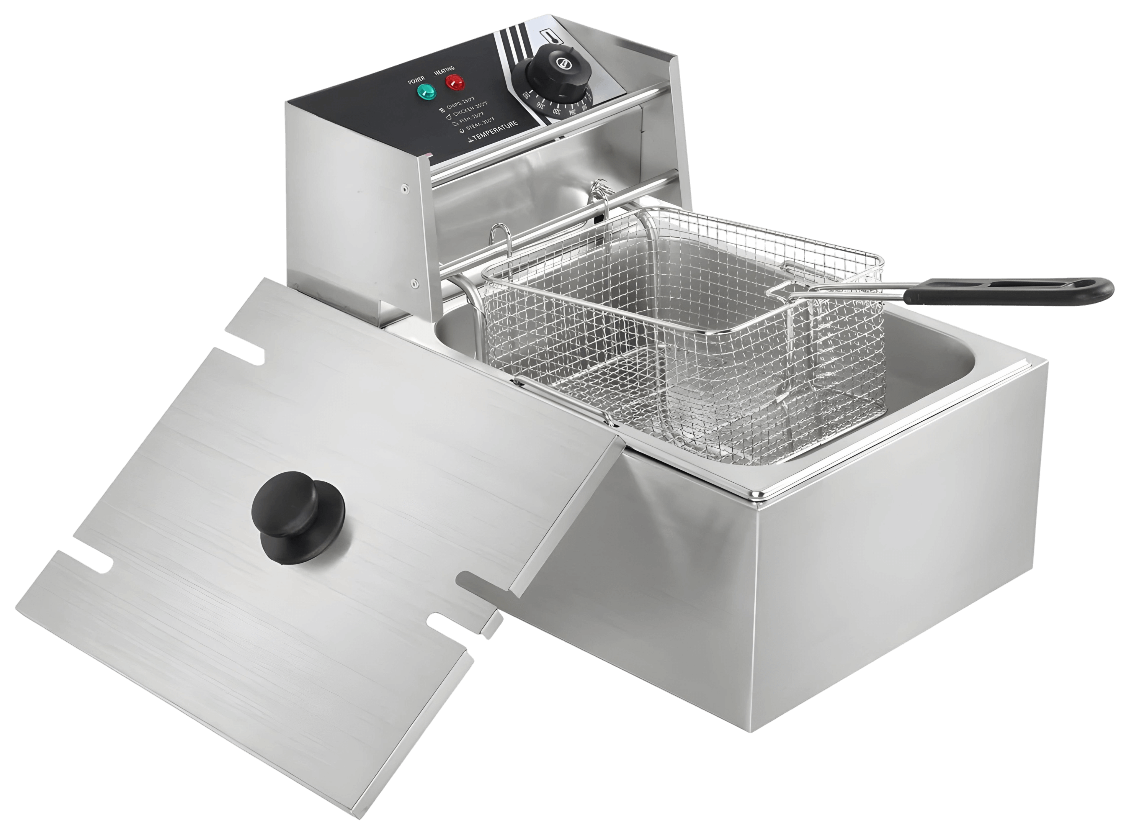 Deep Fryer – Single & Double Chamber Electric Stainless Steel Fryers