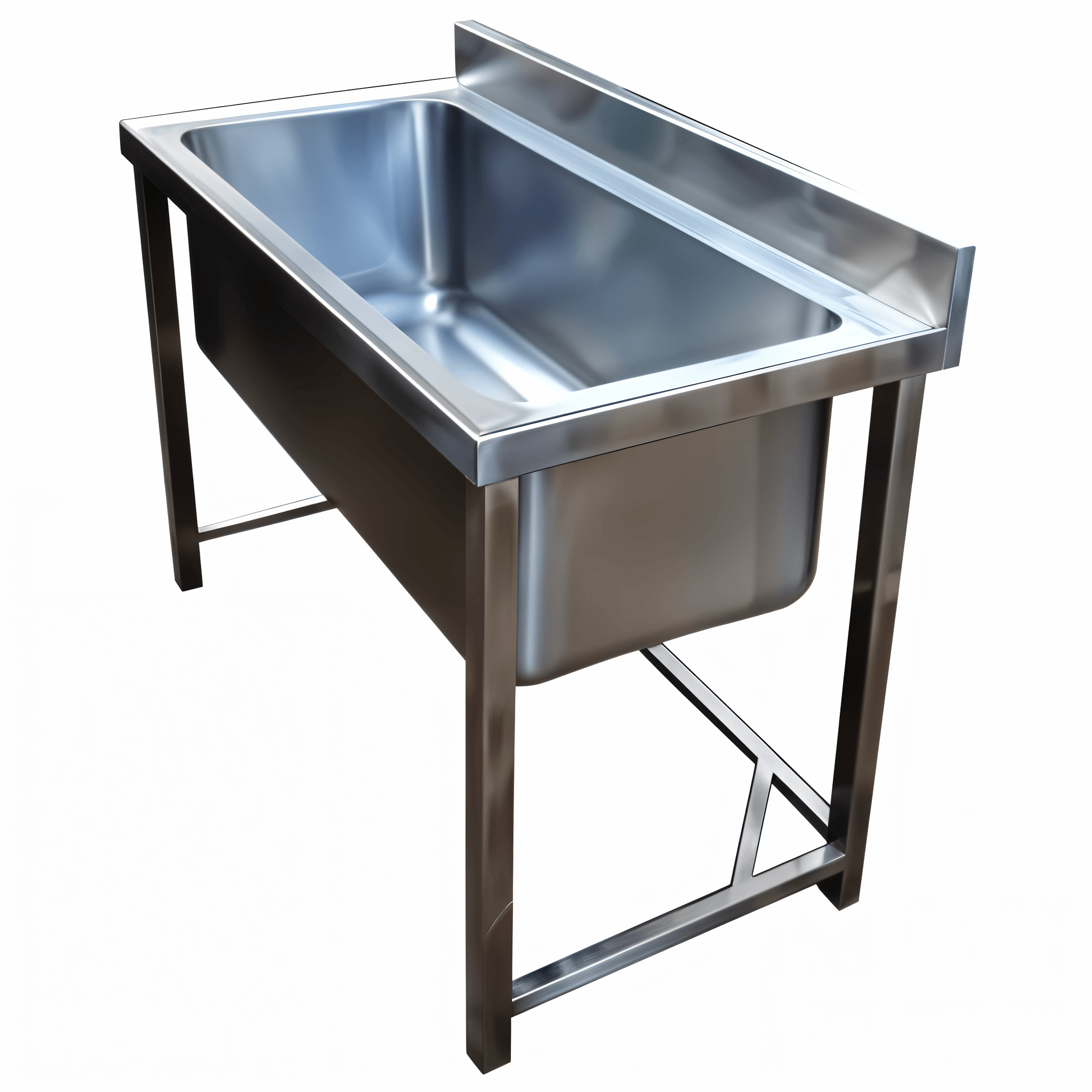 Stainless Steel Food Wash Basin | Commercial Kitchen Sink Fhilcom Oman