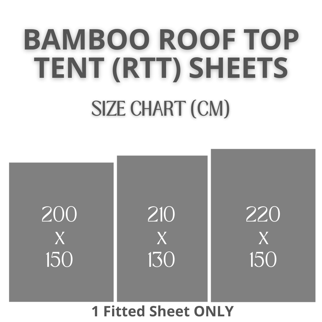 Organic Bamboo RTT Fitted Sheet - Ecoluxe Travel Decor