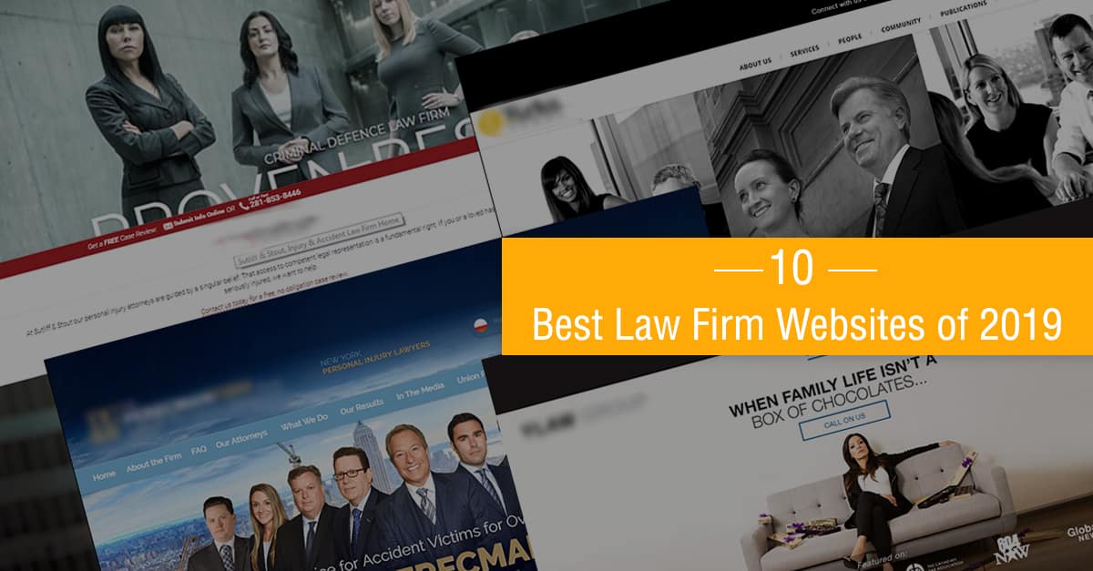 10 Best Law Firm Websites | Best Lawyer Websites of 2019
