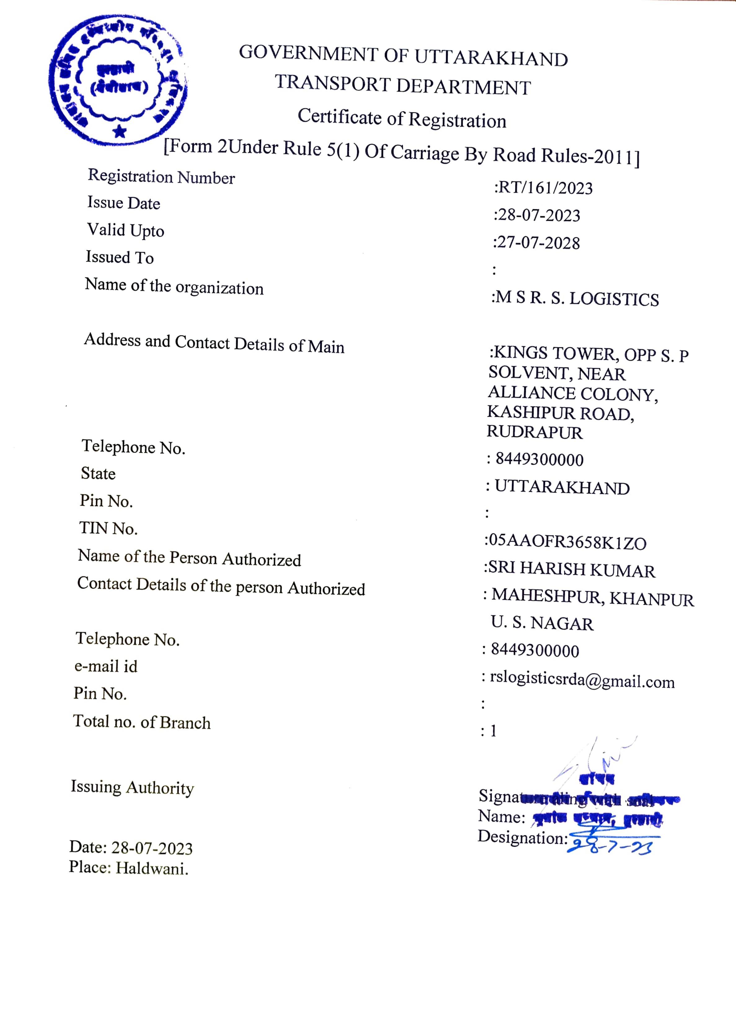 RS Logistics - Efficient Global Logistics Solutions