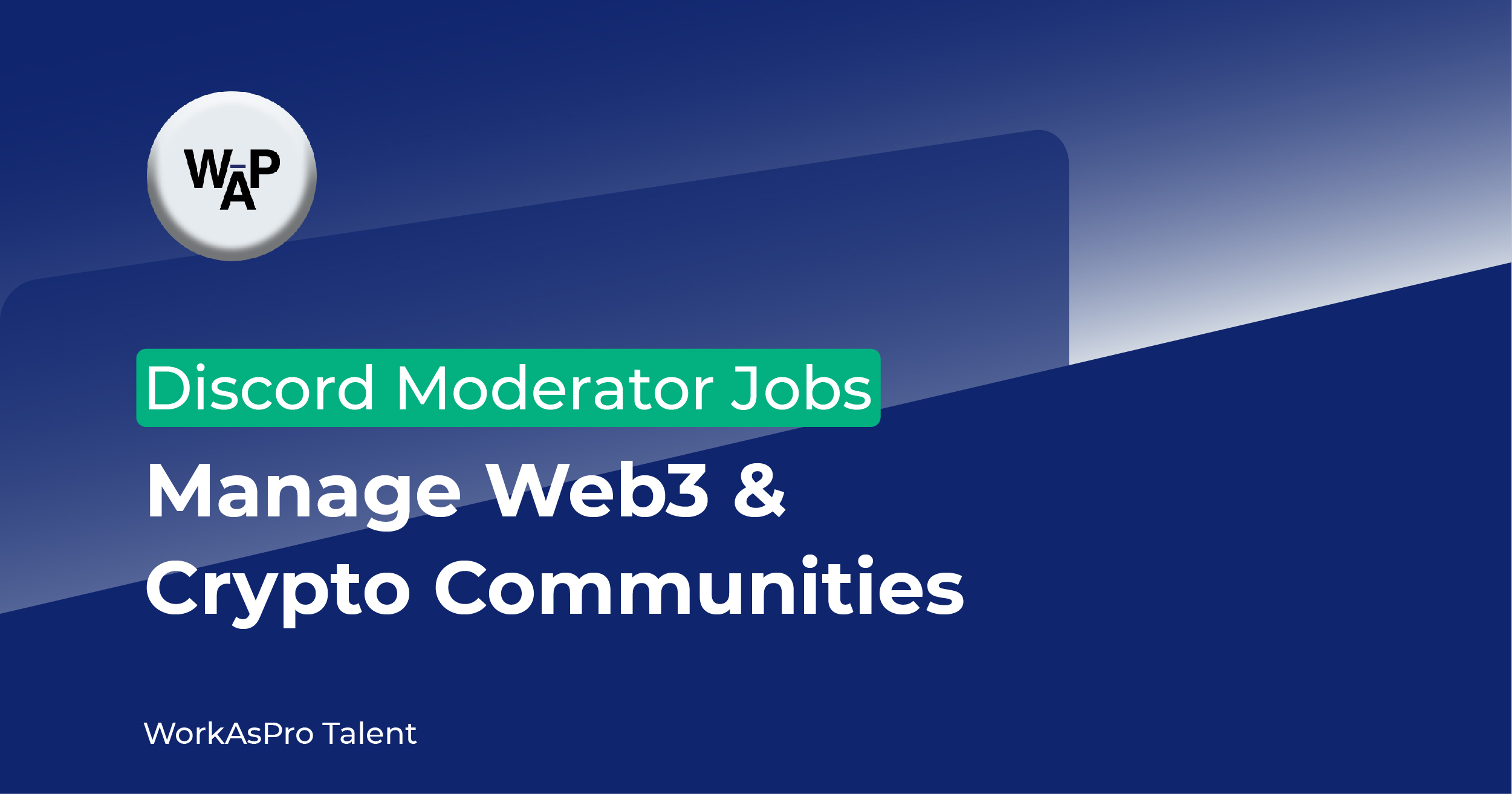 Discord Moderator Jobs – Manage Web3 & Crypto Communities