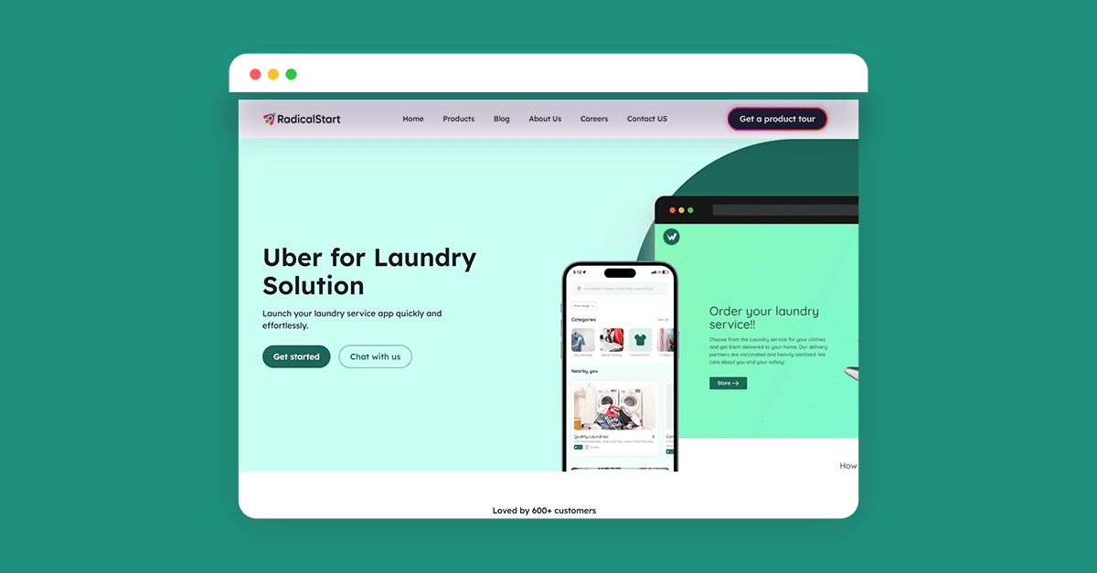 Launch your Uber for Laundry Service App