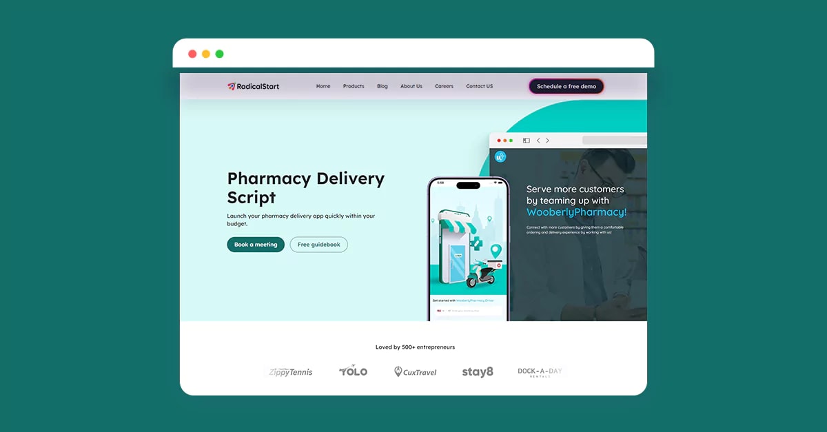 #1 Pharmacy Delivery App Solution
