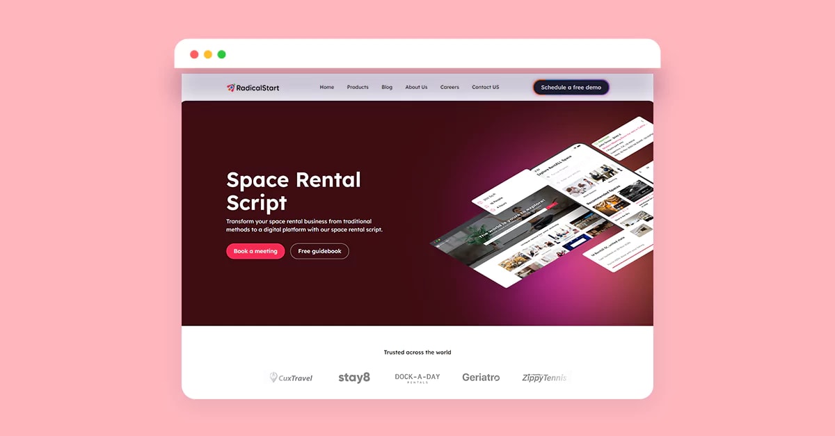 Space Rental Script - #1 Space Rental App Solution