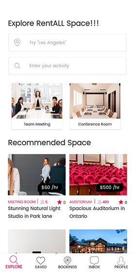 Space Rental Script | Space Booking Software - RentALL Space