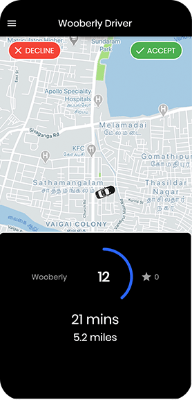 Uber Clone | Uber Clone Script | Built With Flutter - Wooberly