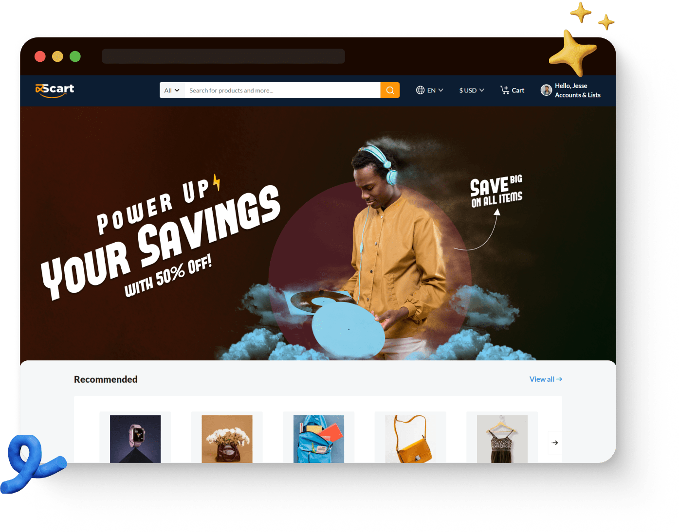Amazon Clone - Built with Next.js and MySQL