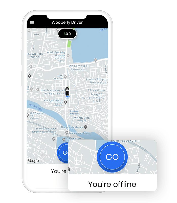 Uber Clone | Uber Clone Script | Built With Flutter - Wooberly
