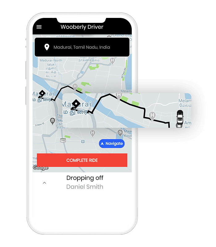 Uber Clone | Uber Clone Script | Built With Flutter - Wooberly