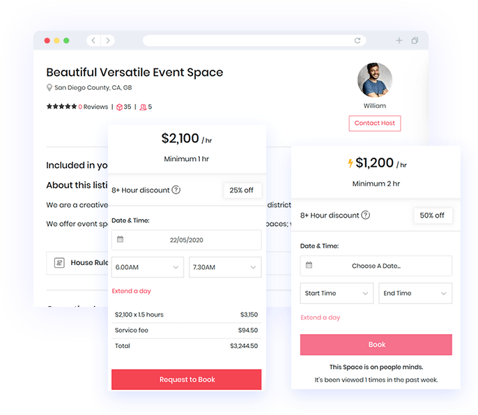 Space Rental Script | Space Booking Software - RentALL Space