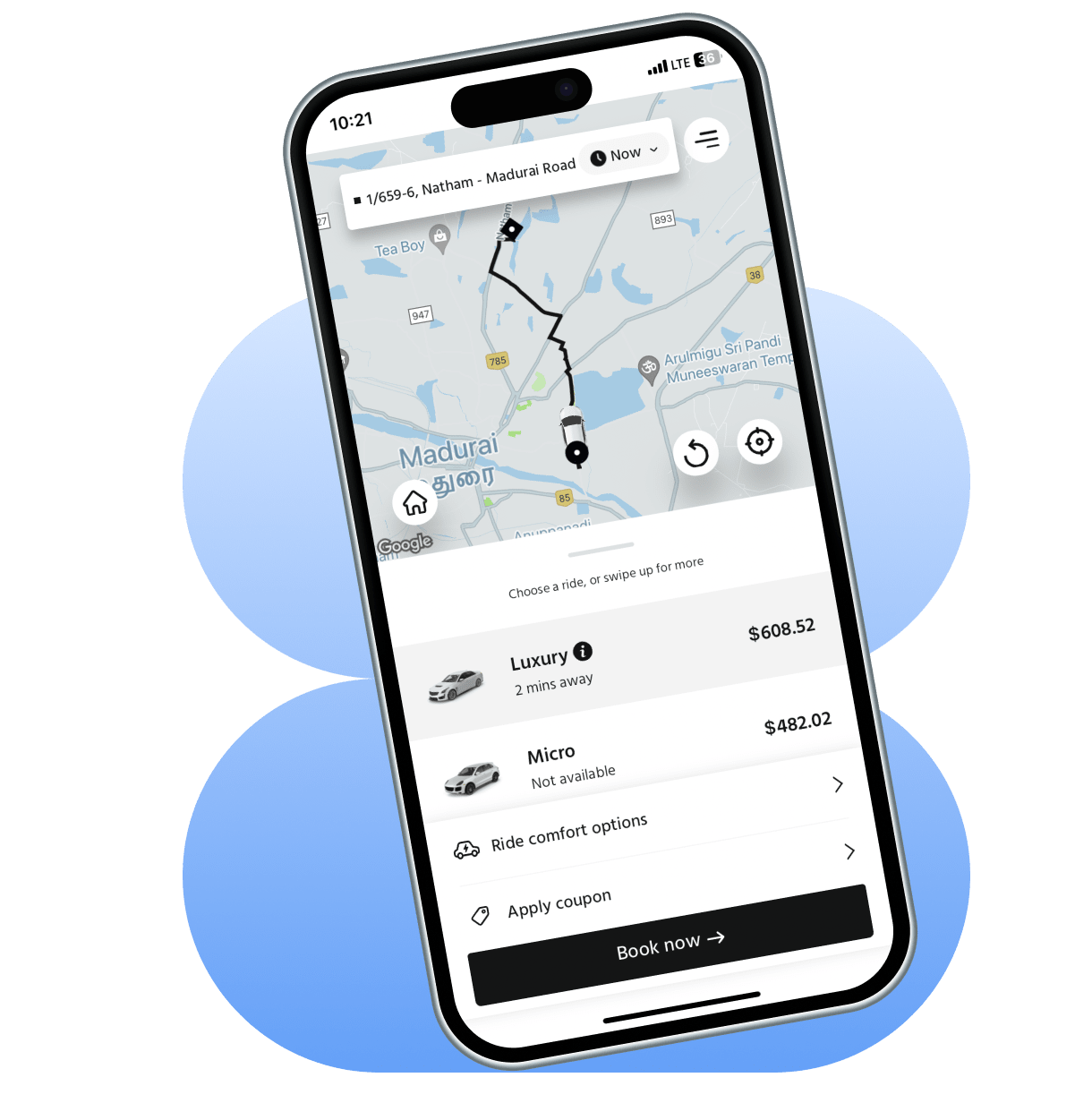 Lyft Clone - #1 Taxi Booking App Solution