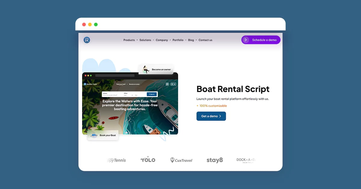 Boat Rental Script - Launch your Boat Rental Platform
