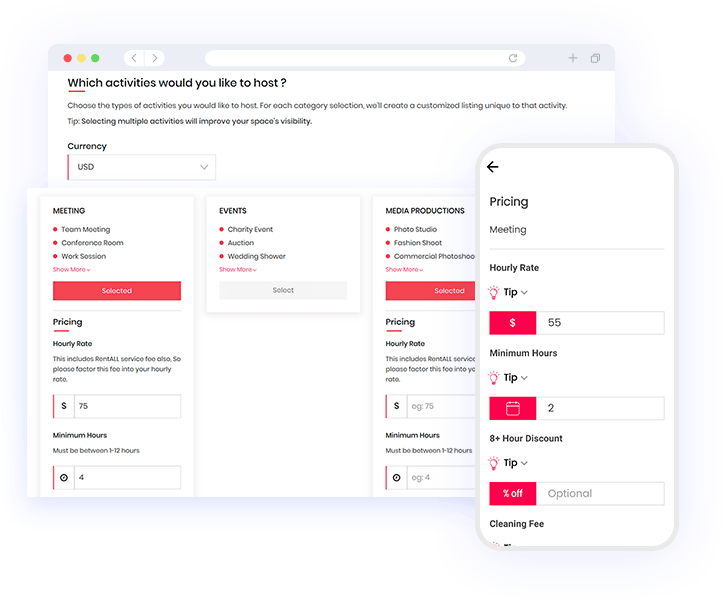 Space Rental Script | Space Booking Software - RentALL Space