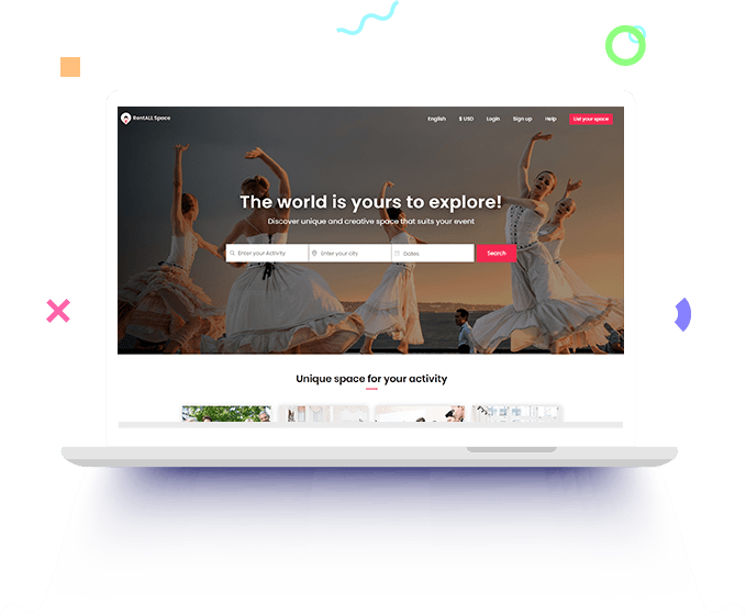 Space Rental Script | Space Booking Software - RentALL Space