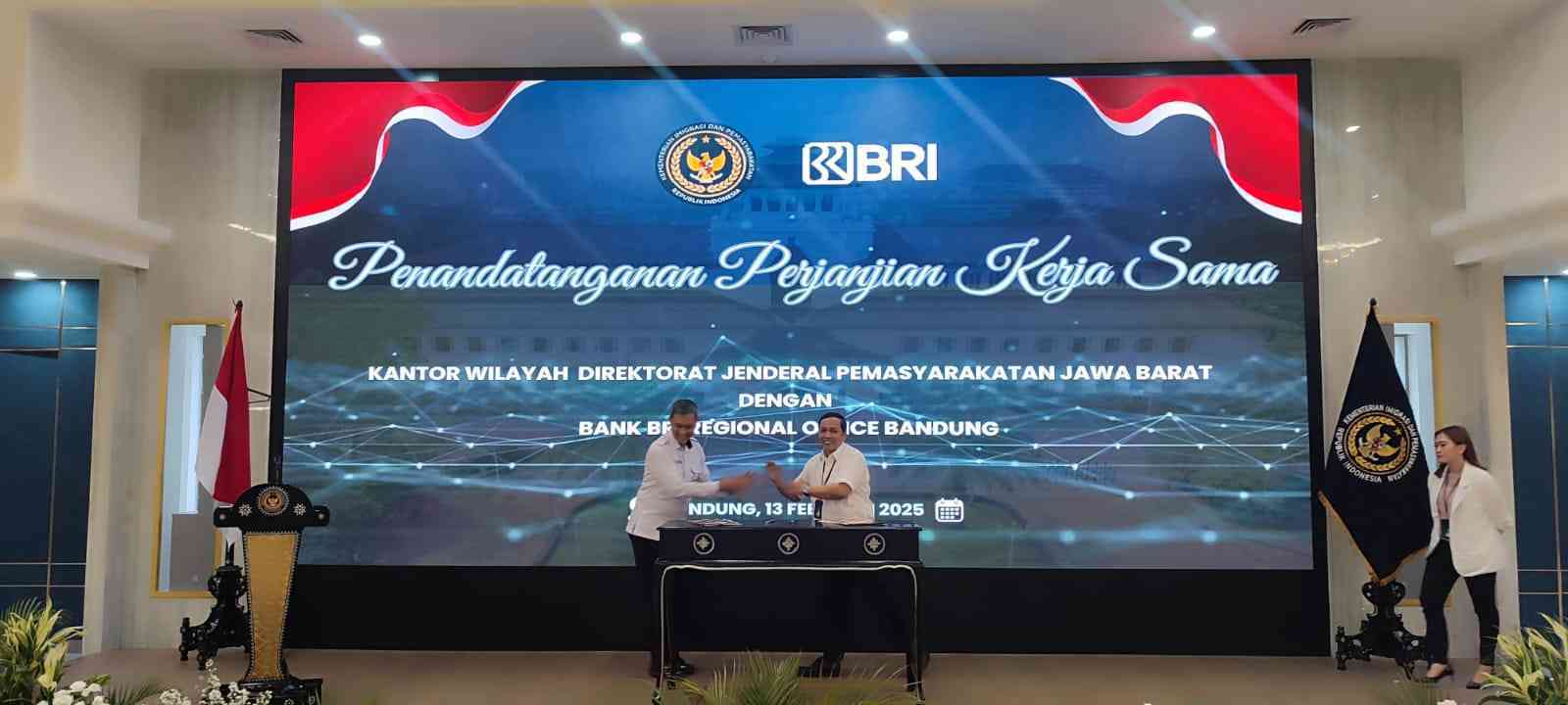 BRI dan Kementerian Imipas Jabar Tandatangani MoU Layanan Kerjasama Sistem Keuangan – DEPOK POS