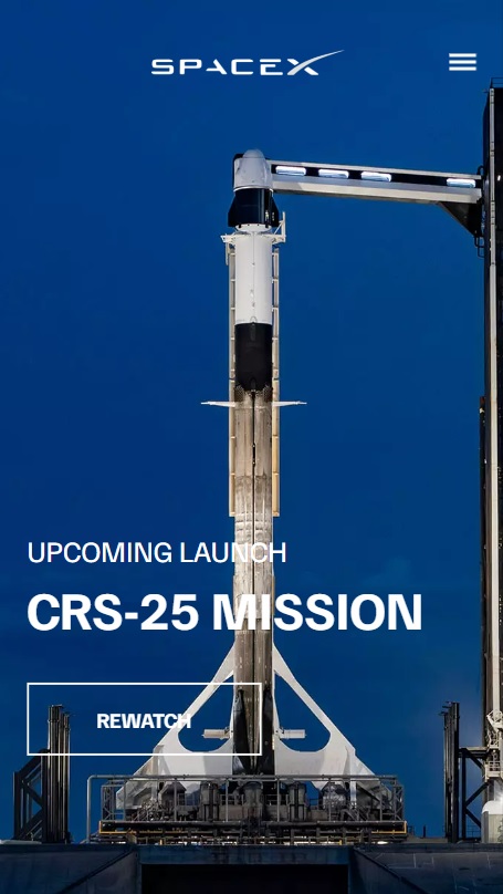 GitHub - anindieprogrammer/spacex-website-clone