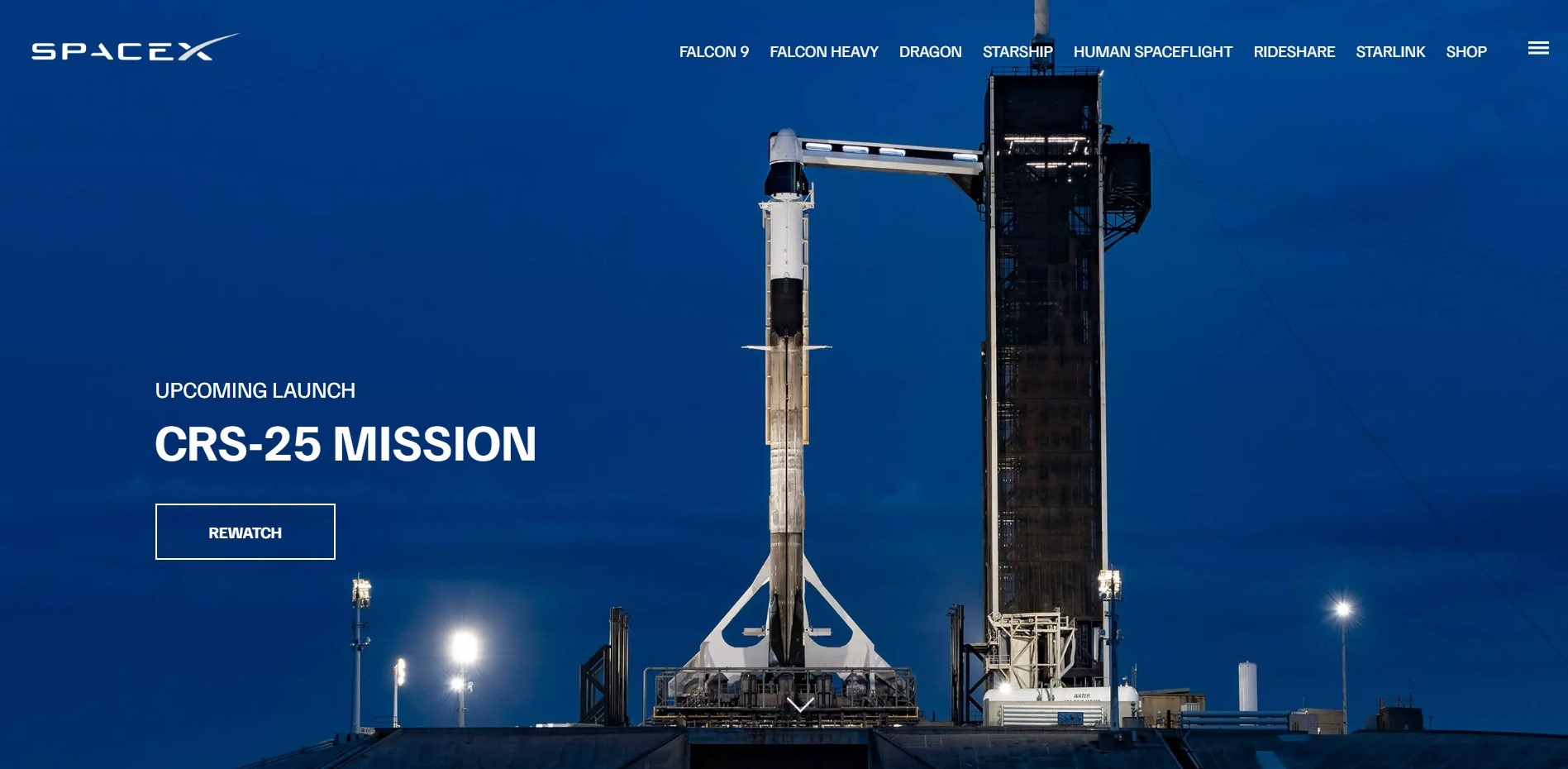 GitHub - anindieprogrammer/spacex-website-clone