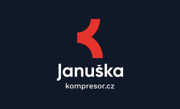 Nové logo Januška - Januška kompresory