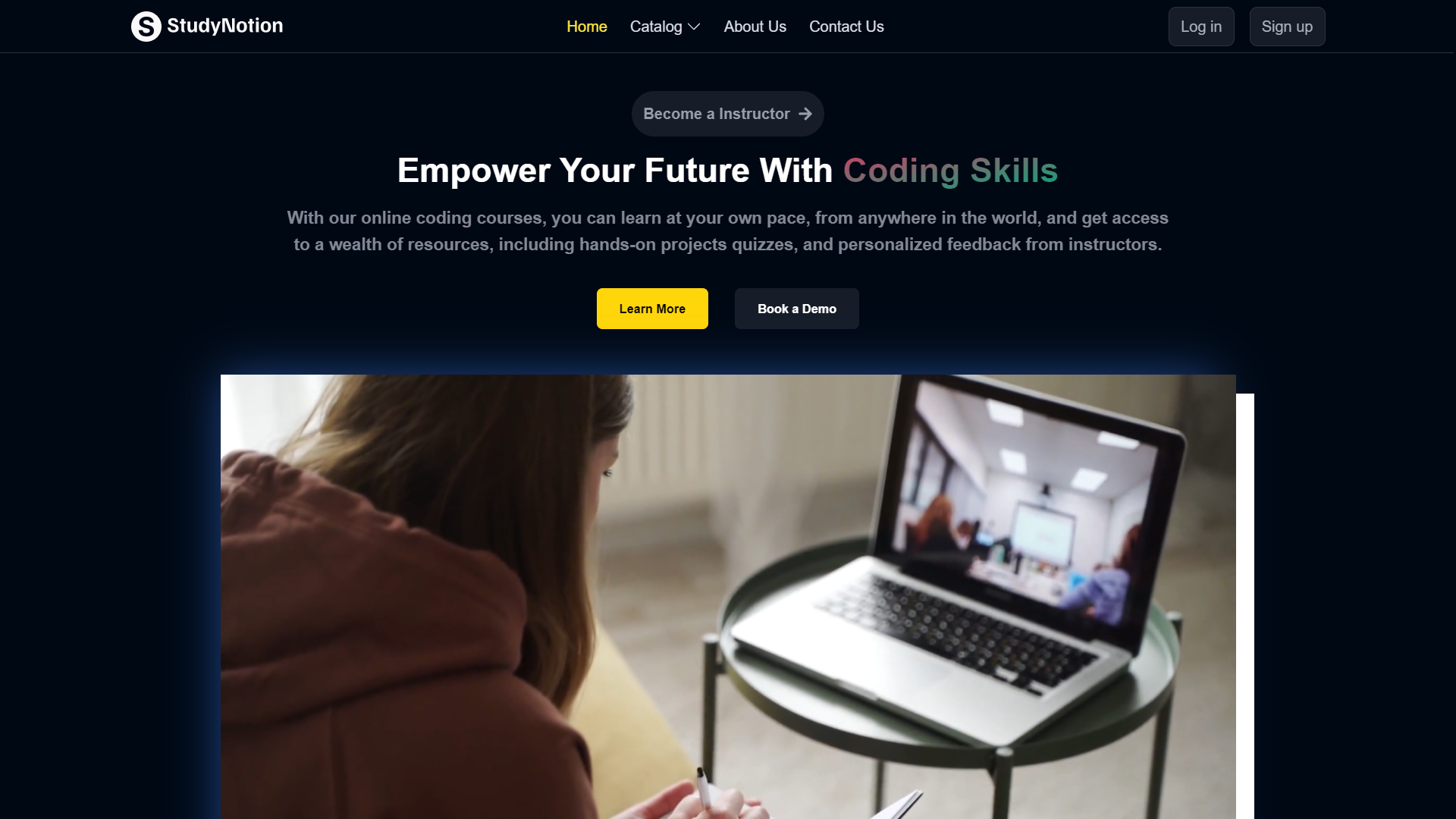 GitHub - DivyaP1063/StudyNotion: StudyNotion is an EdTech platform that offers a user-friendly ...