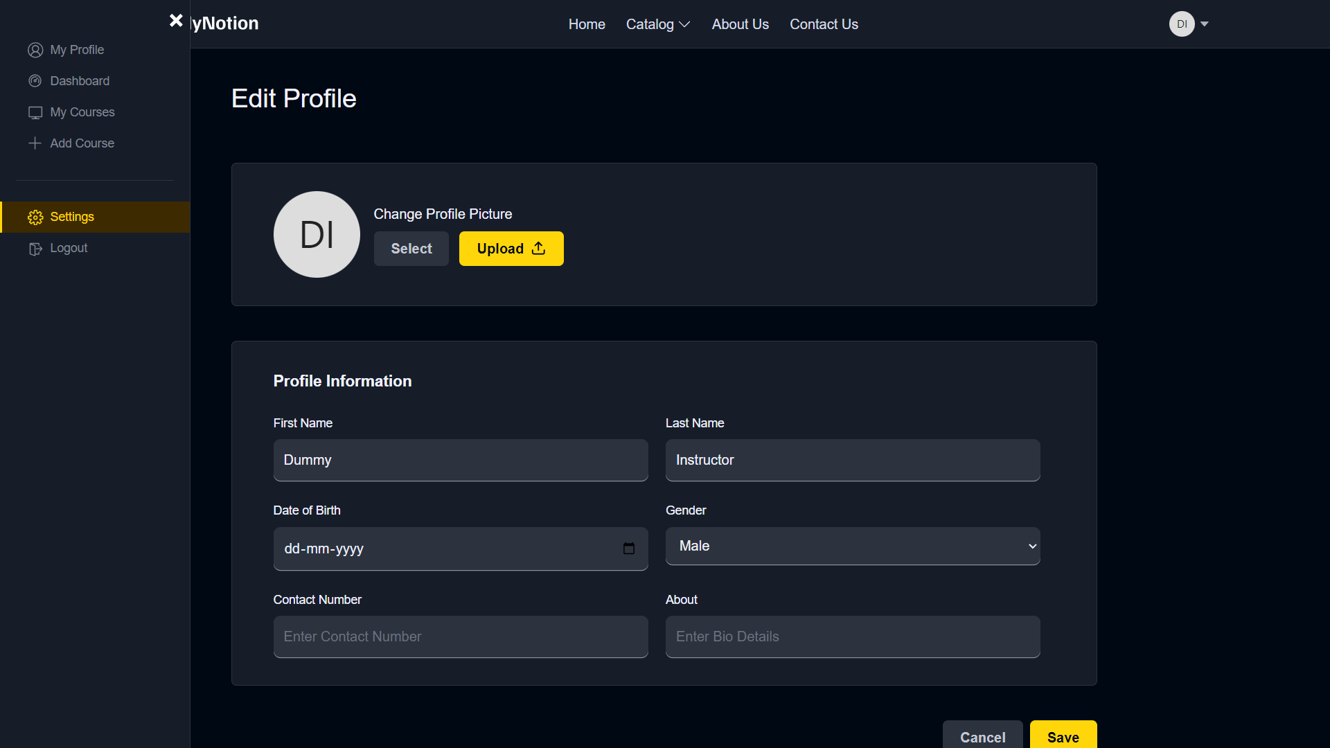 GitHub - DivyaP1063/StudyNotion: StudyNotion is an EdTech platform that offers a user-friendly ...