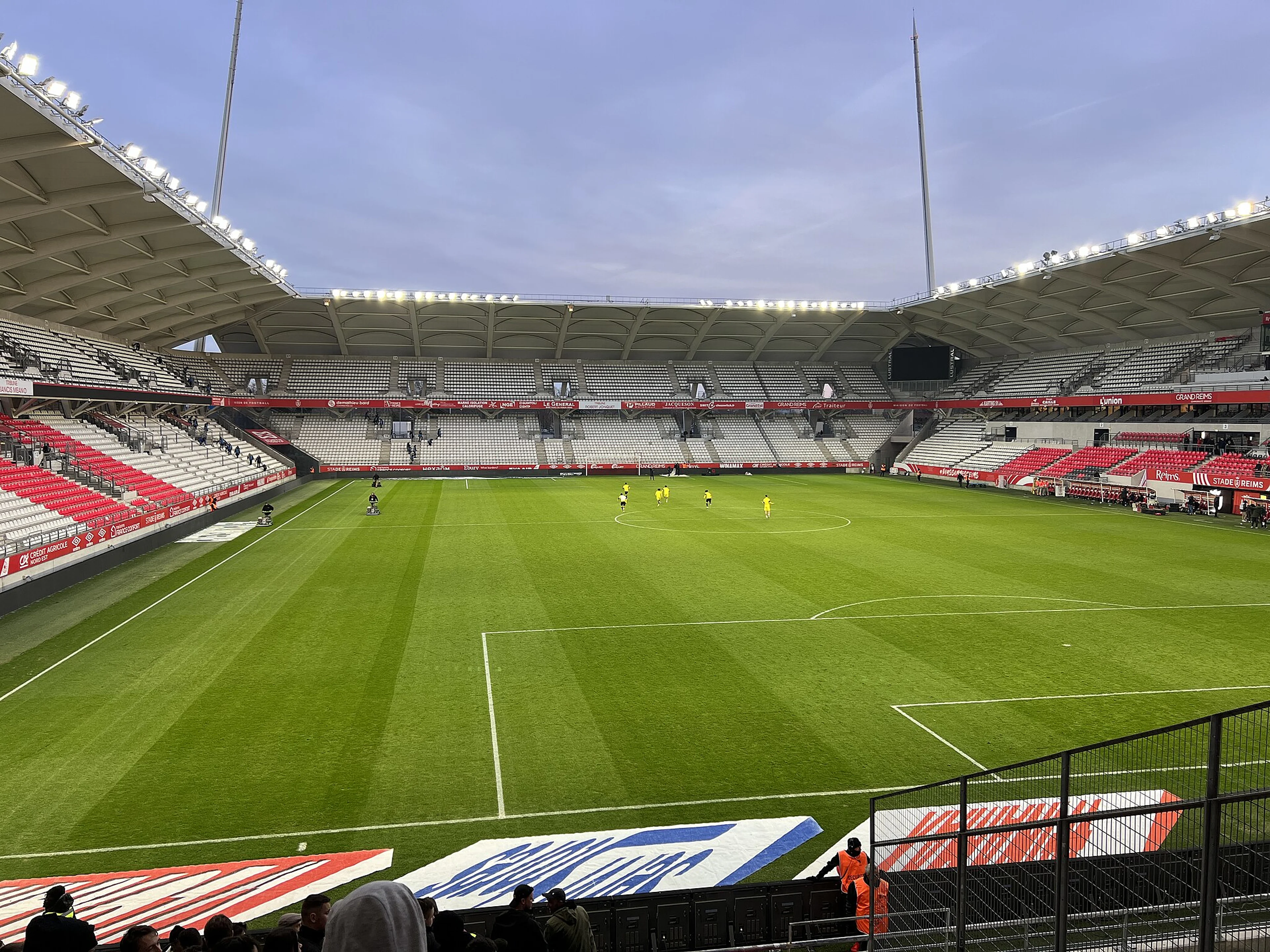 Stade Auguste Delaune Seating Plan | Stade de Reims Seating Chart ...