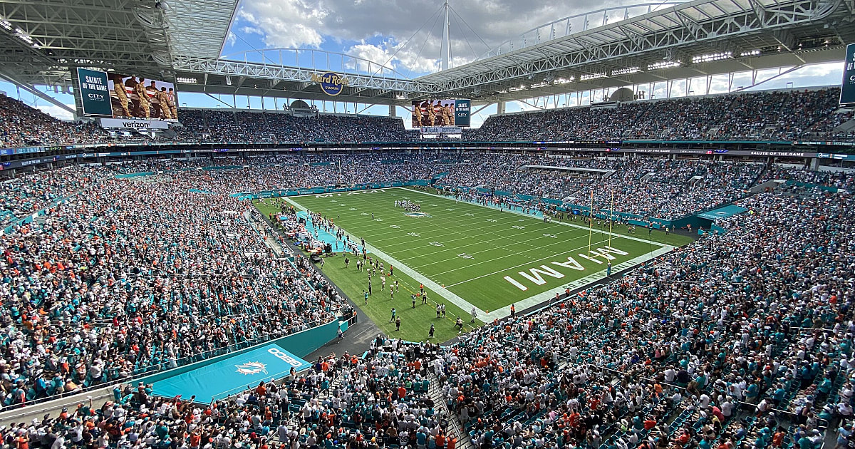 Hard Rock Stadium Seating Plan | Miami Dolphins Seating Chart | SeatPick