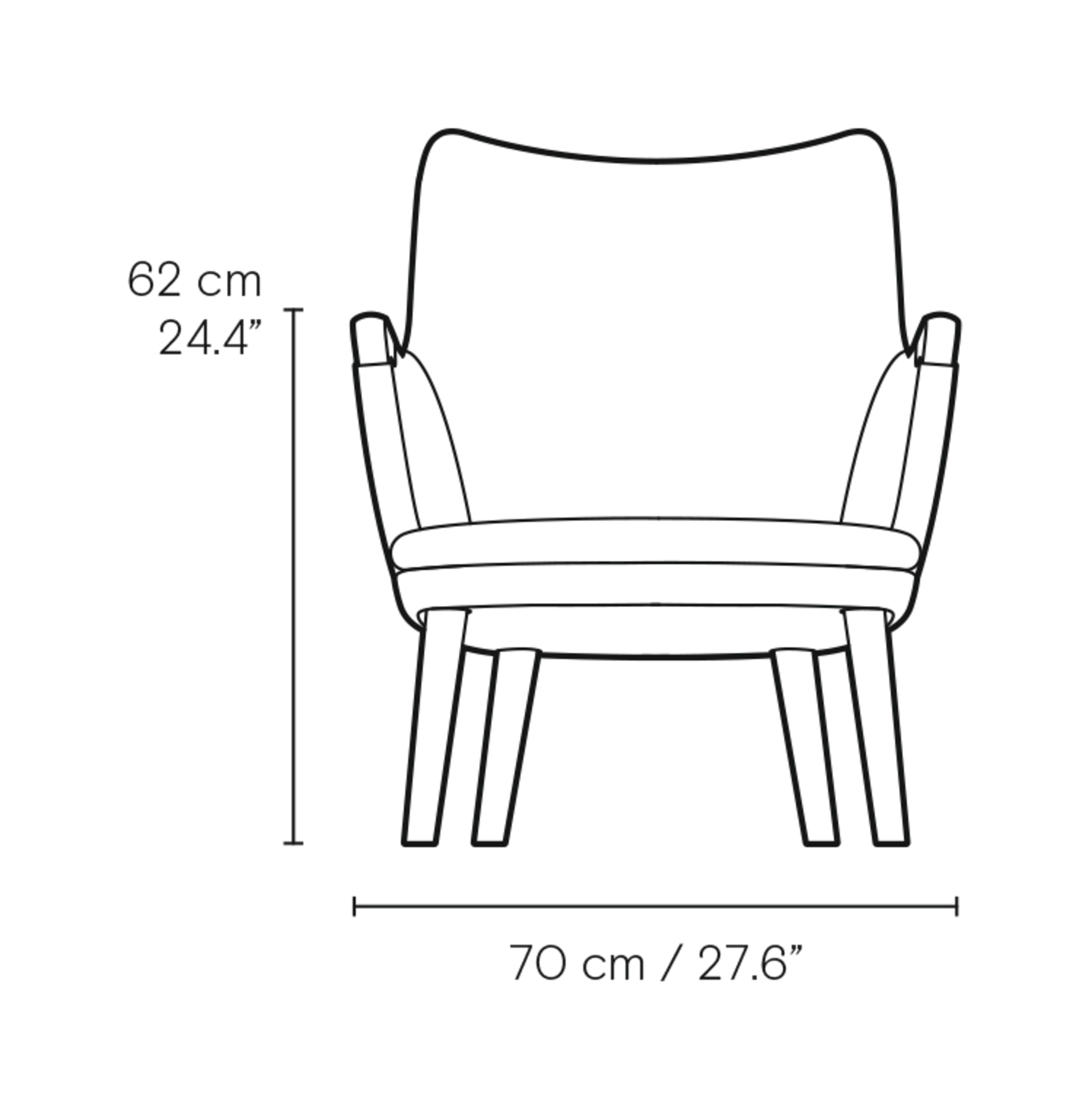 Buy CH71 | Lounge Chair designed by Hans J. Wegner | Carl Hansen & Søn