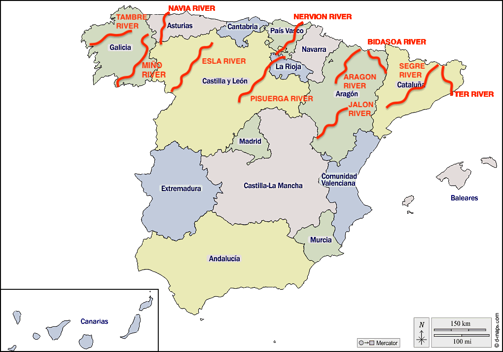 All Northern Spain Rivers: The Beautiful Ebro + 29 More to Keep in Mind