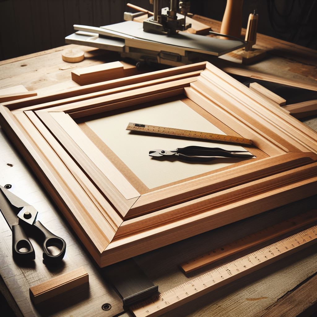 How To Make Picture Frame Miter Cuts With A Table Saw? - Wood Working Squad