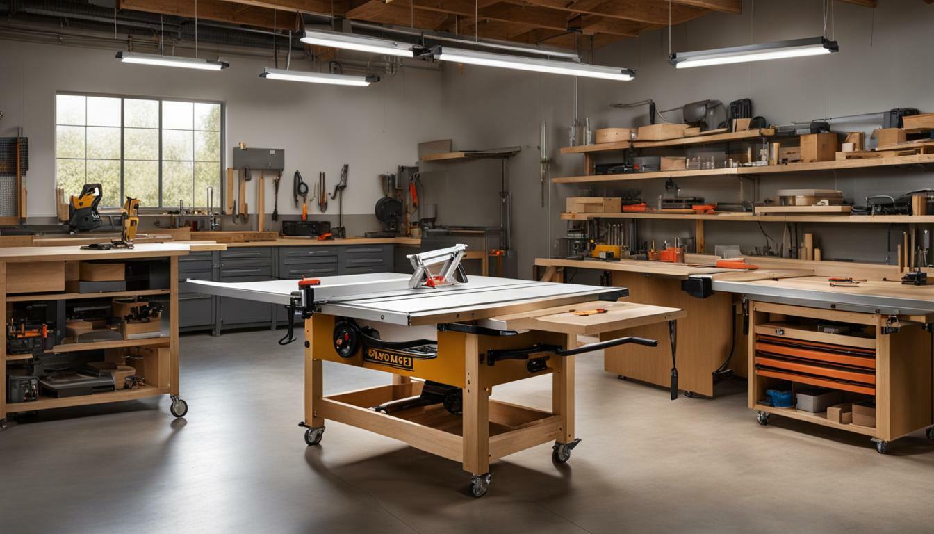 How To Create A Table Saw Outfeed Table? - Wood Working Squad