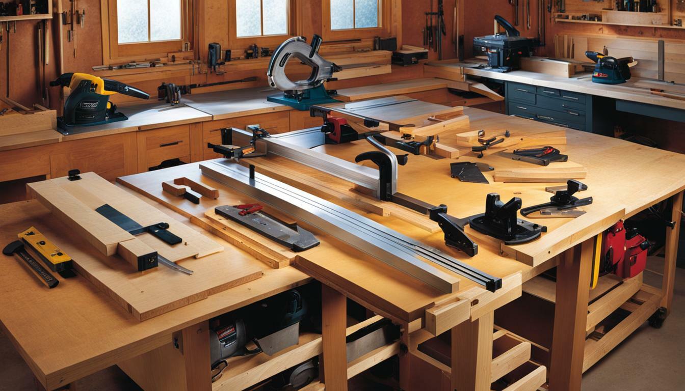 What Are The Essential Accessories For A Table Saw? - Wood Working Squad