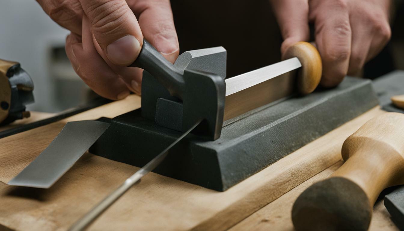 How To Sharpen Chisels With A Stone? - Wood Working Squad