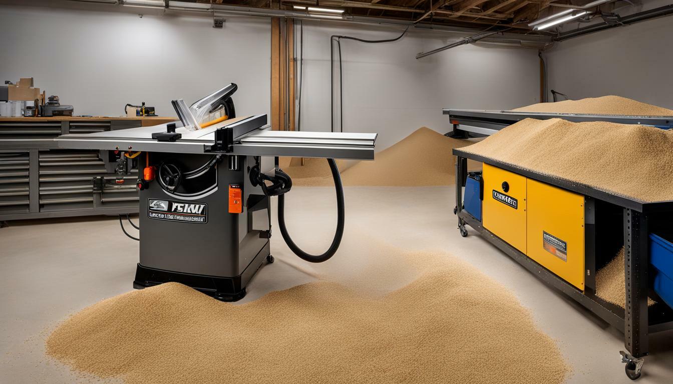 Why Is Dust Collection Important For A Table Saw? - Wood Working Squad