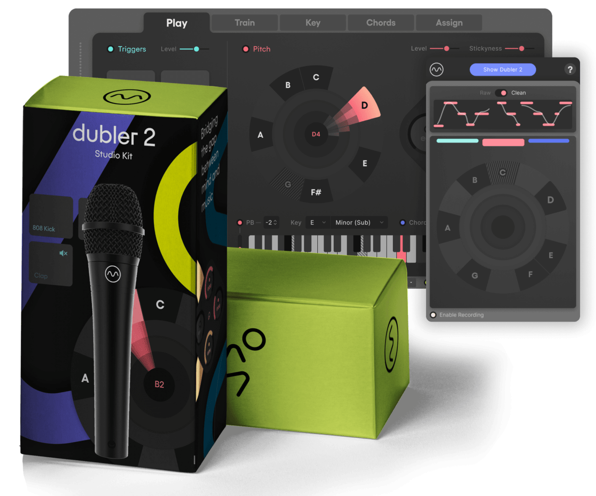 Your voice to MIDI, instantly | Dubler 2