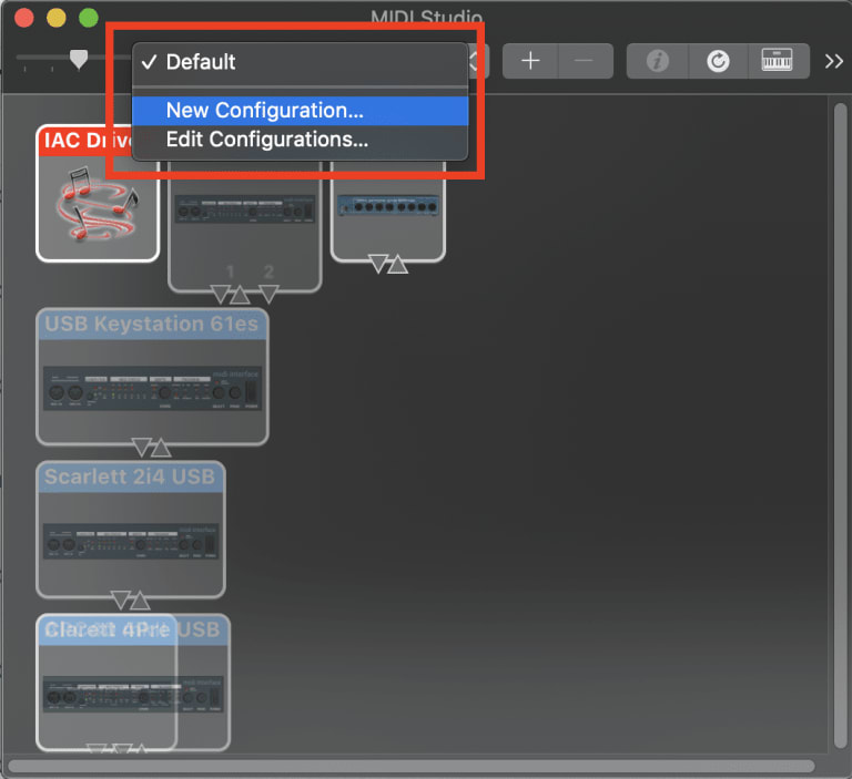 Dubler 2 - Setting up an IAC Driver on Mac