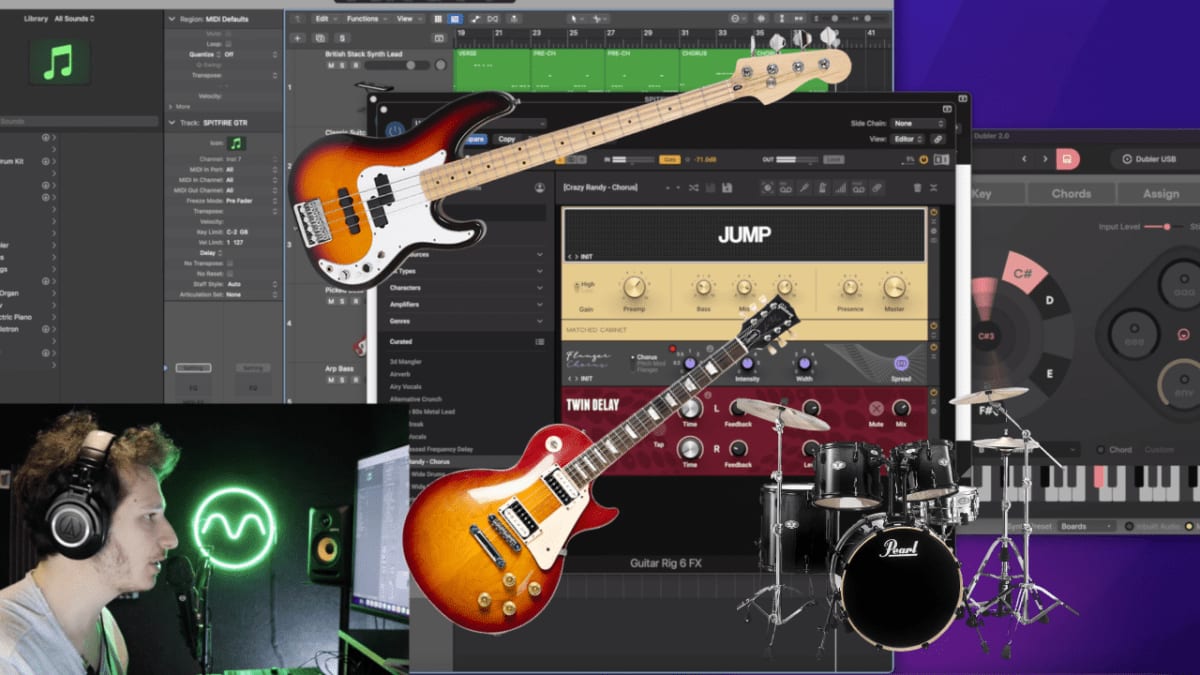 Playing Rock Instruments With Dubler 2