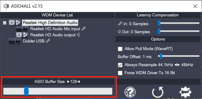 How to setup ASIO4ALL with Dubler