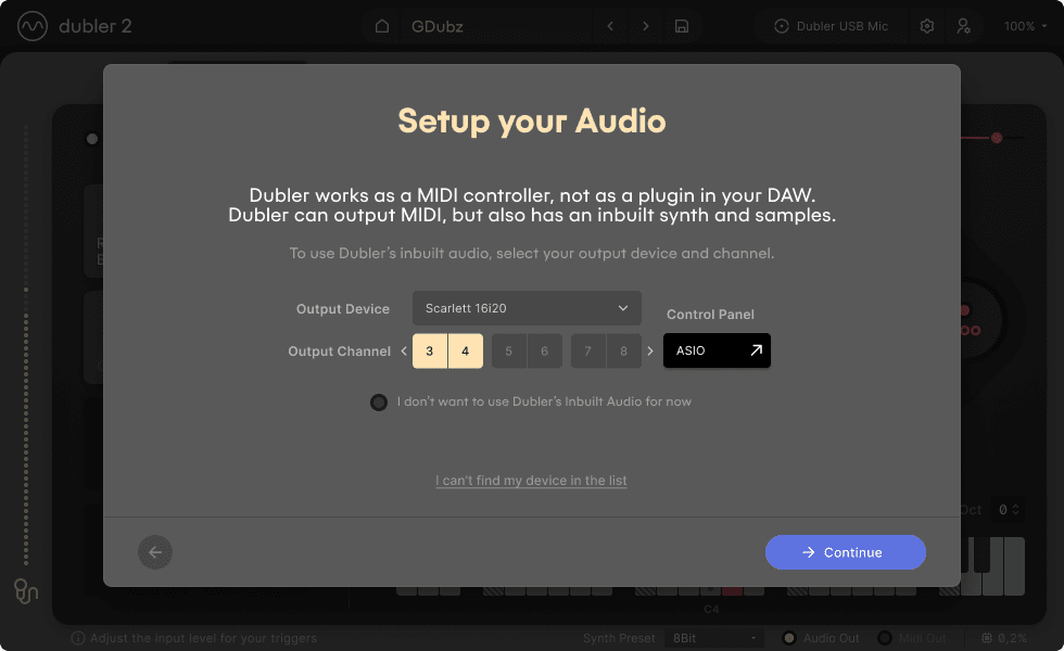 New Update: The Audio Setup Wizard