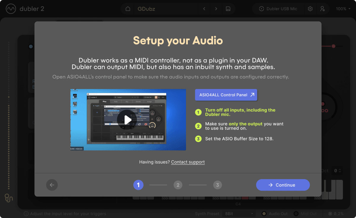 New Update: The Audio Setup Wizard