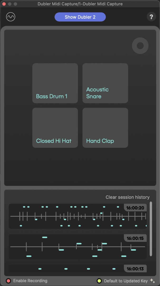 How to use Dubler's MIDI Capture
