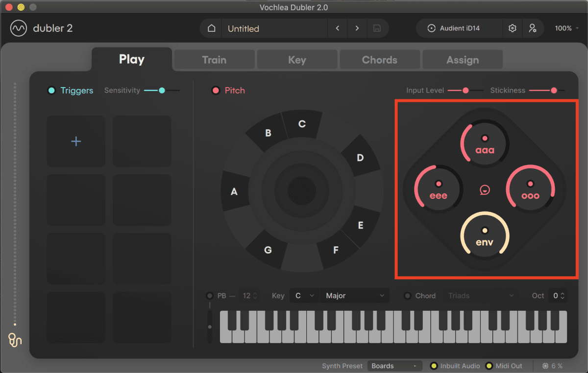 How to use the control dials in Dubler 2