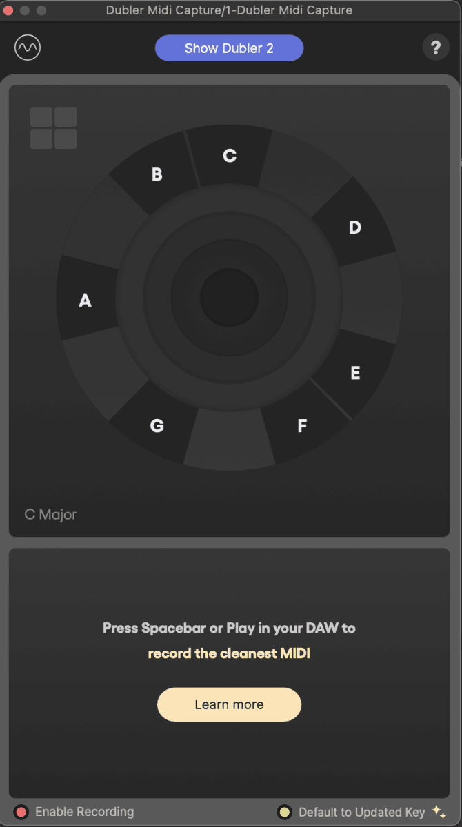 How to use Dubler's MIDI Capture