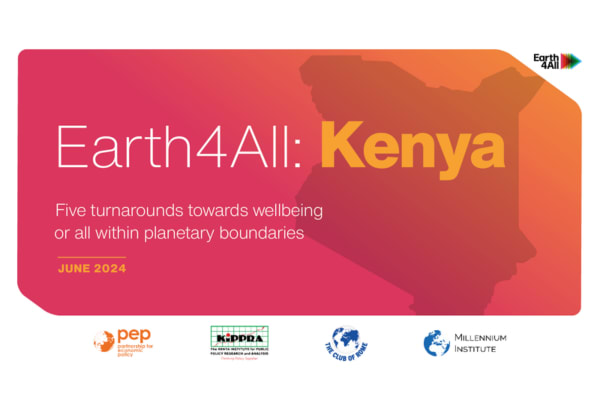 Earth4All Kenya Report Launch - Earth4All