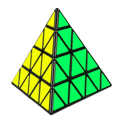 QiYi 4x4 Pyraminx Cube - Black | CubeNation