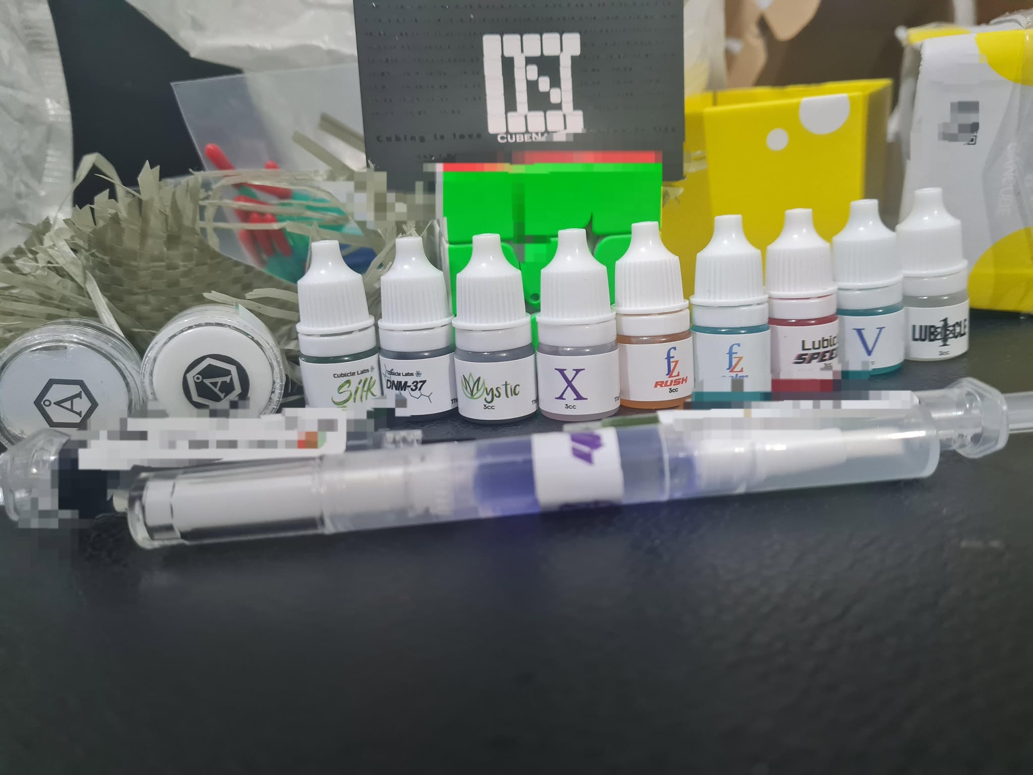 Cubicle Lube Sample Kit | CubeNation