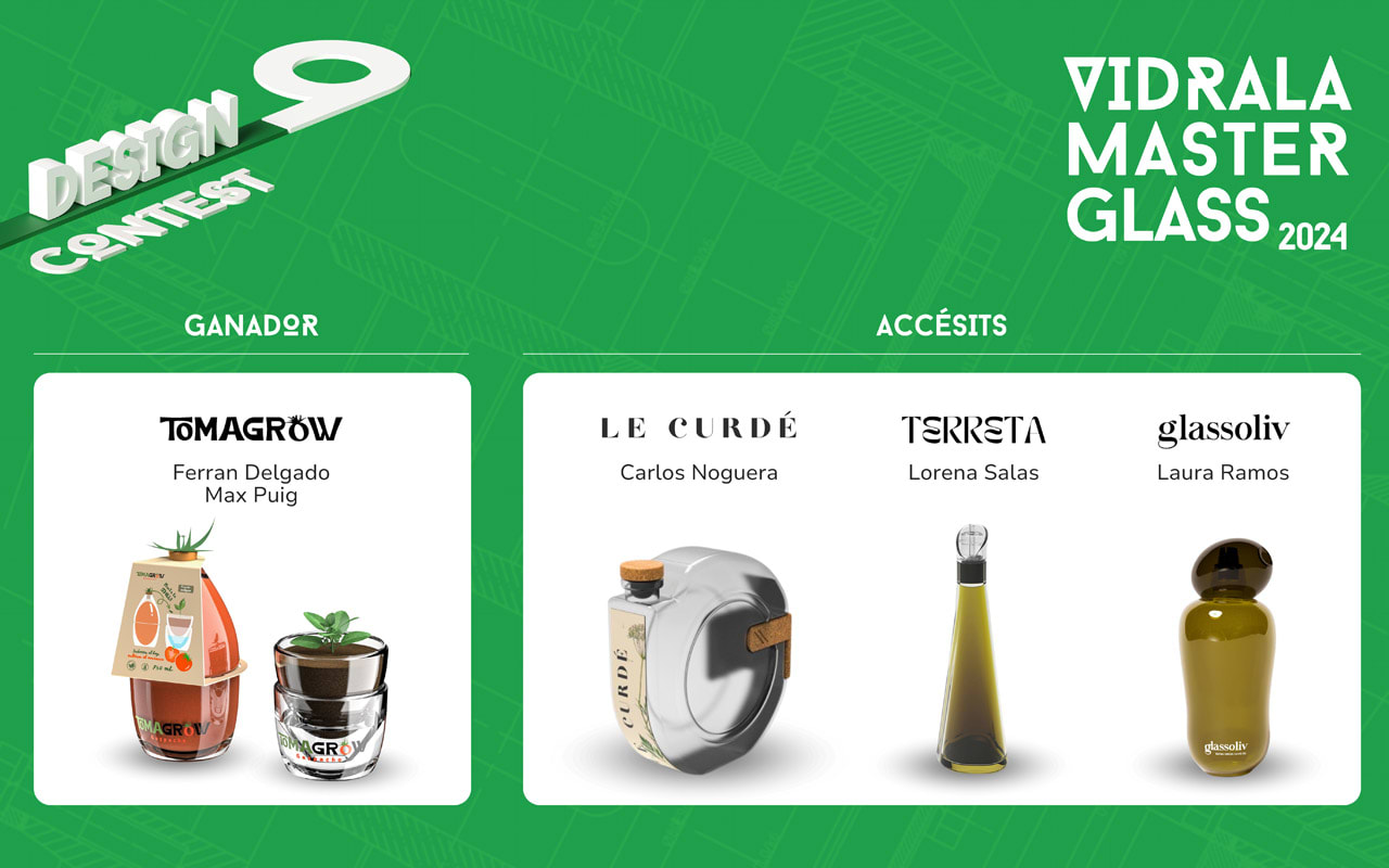 Vidrala presenta los ganadores del IX Master Glass Design Contest ...
