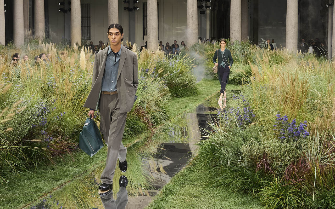 Colección Boss SS 2025 en la Semana de la Moda de Milán